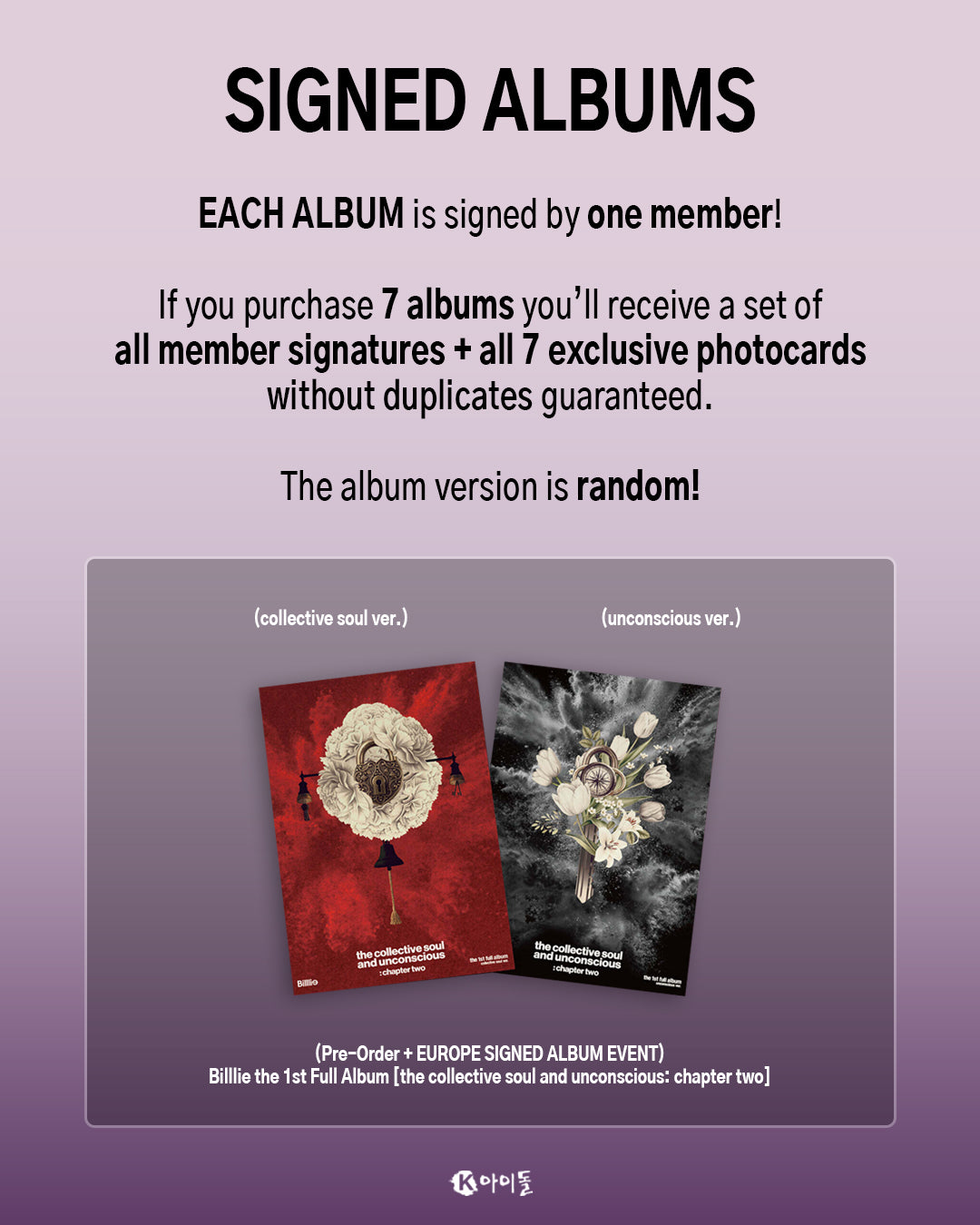 BBANGYA | *PRE-ORDER* [LUCKY DRAW/SIGNED] BILLLIE - The Collective Soul ...