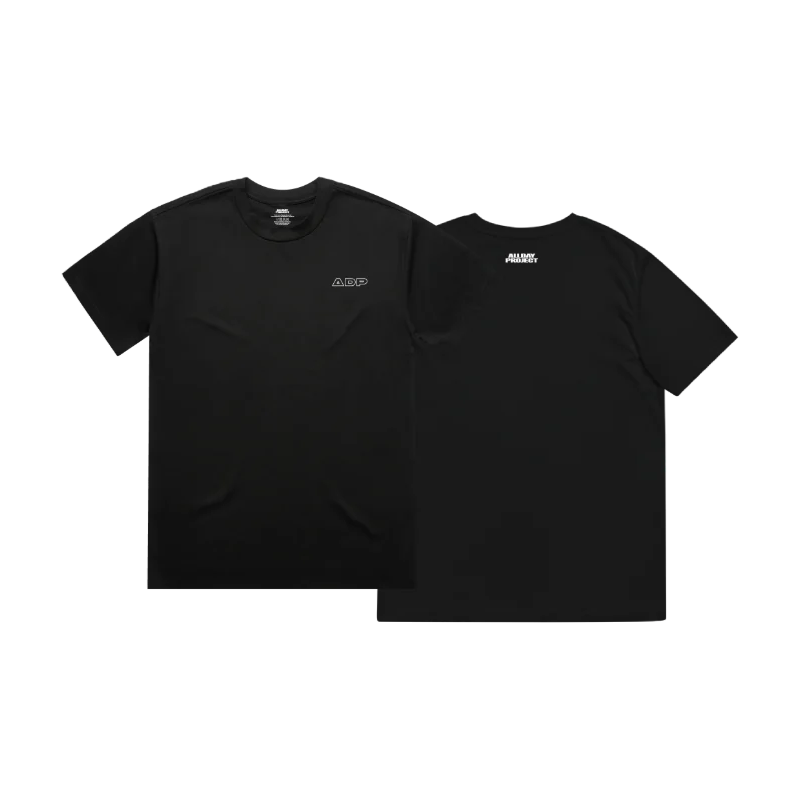 BBANGYA | *PRE-ORDER* ALLDAY PROJECT - [FAMOUS] Black ADP Logo T-Shirt
